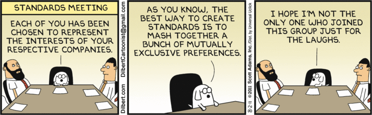 Standards Have No Standards – Benjamin Tseng
