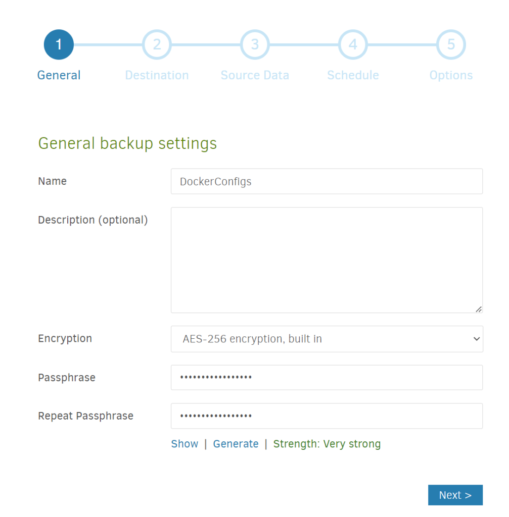 Backup Your Home Server with Duplicati – Benjamin Tseng